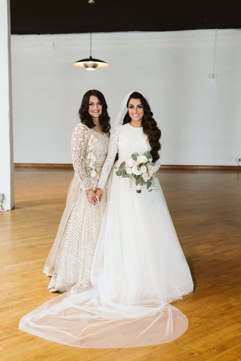 Nailah and Hasan Wedding – Bride and Mother Bouquet – Liberty Warehouse ...