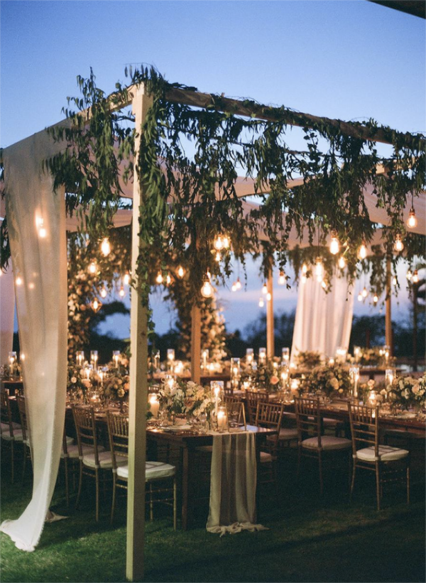 Celebrating Under The Big Top: Beautiful Ideas For An Outdoor Tent ...