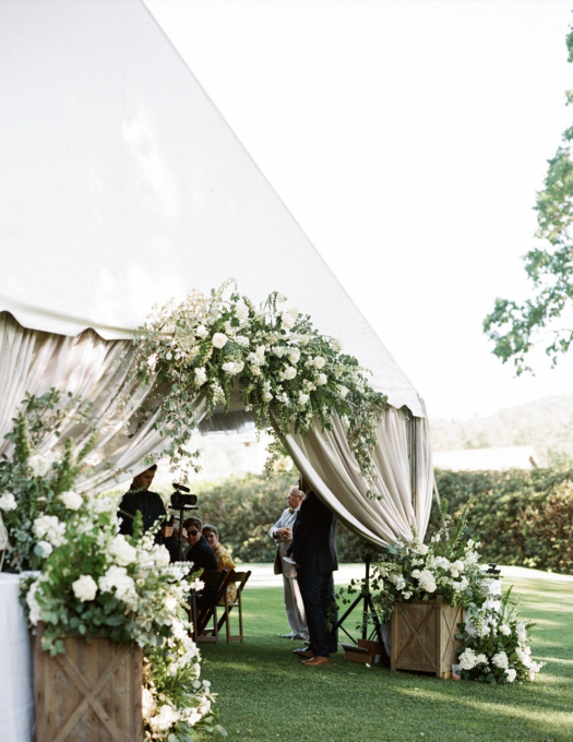 Celebrating Under The Big Top: Beautiful Ideas For An Outdoor Tent ...