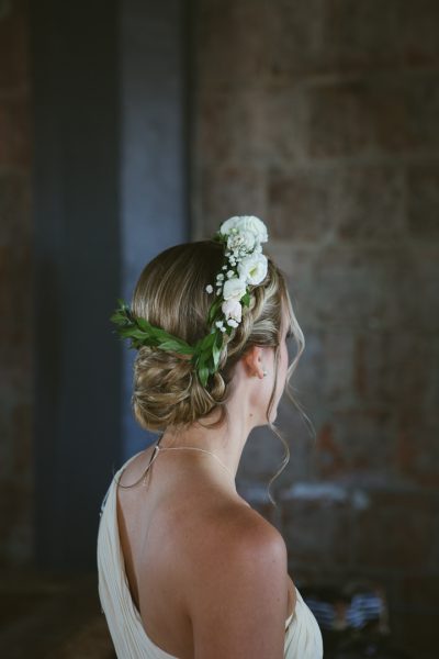 How To Wear Wedding Hair Flowers: Inspiration From Real BB Brides | by ...