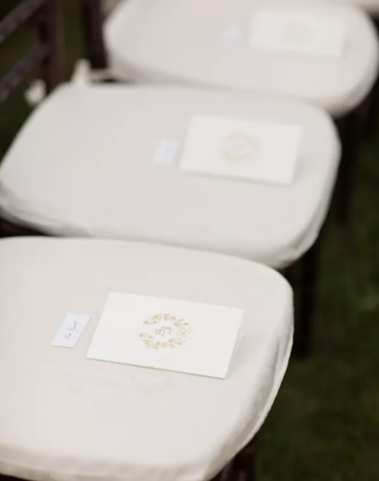 Beautiful & Thoughtful Ideas To Highlight Reserved Seats At Your ...