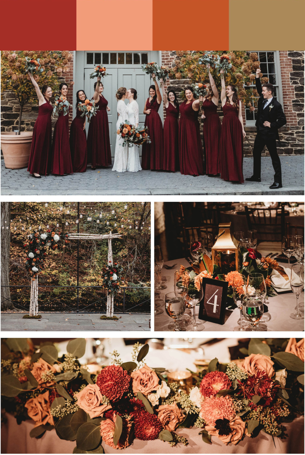 Fall In Love With These Wedding Color Palettes That Celebrate The ...