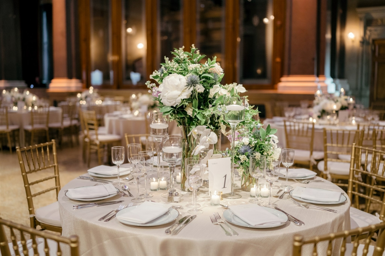 Gorgeous Wedding Centerpiece Ideas For Round Reception Tables | by Bride & Blossom, NYC's Only ...