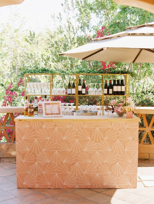 13 Creative Ways To Elevate Your Wedding Bar | by Bride & Blossom, NYC ...
