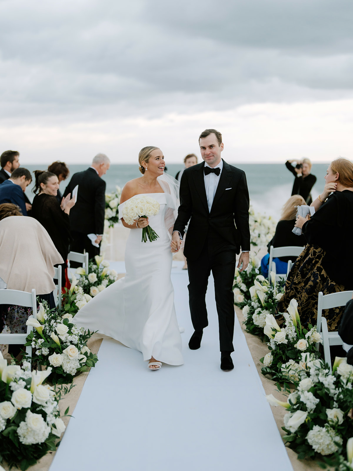 Caroline & Darius: Modern Romance at Bridgehampton Tennis & Surf Club ...